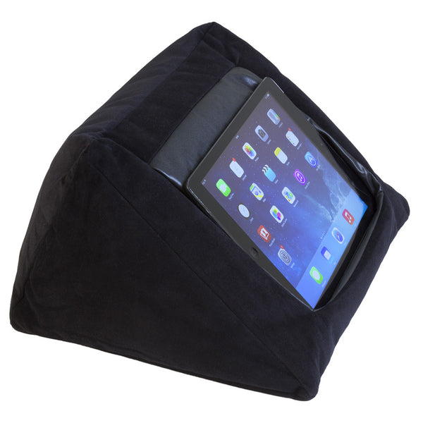 iCushion Black iPad Tablet Cushion Stand - Premium Velvet | MobileToyz ...